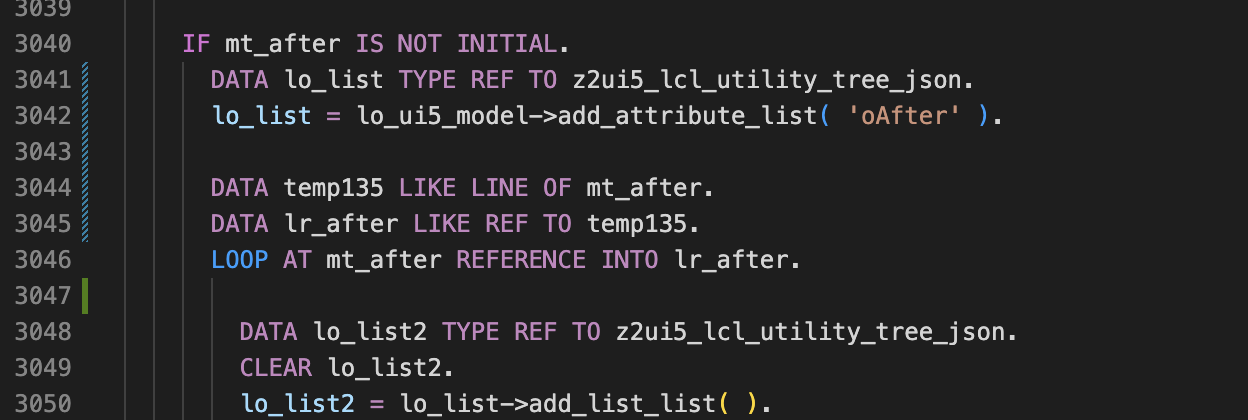 Downportv702 Resolve Data In A Loop Over Tables · Issue 2900 · Abaplintabaplint · Github 