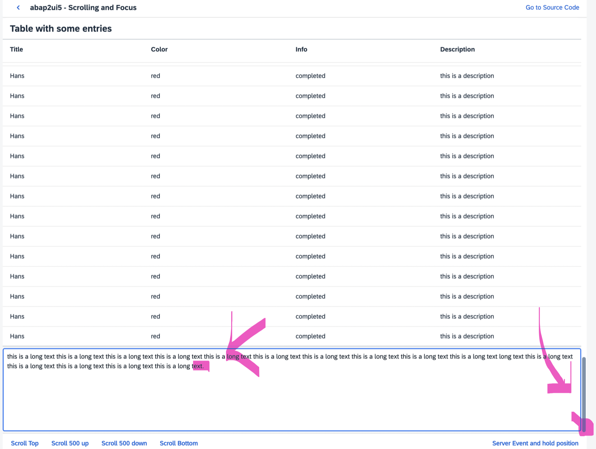 Feature request: Text area - control cursor position · Issue #83 · abap2UI5/abap2UI5 · GitHub