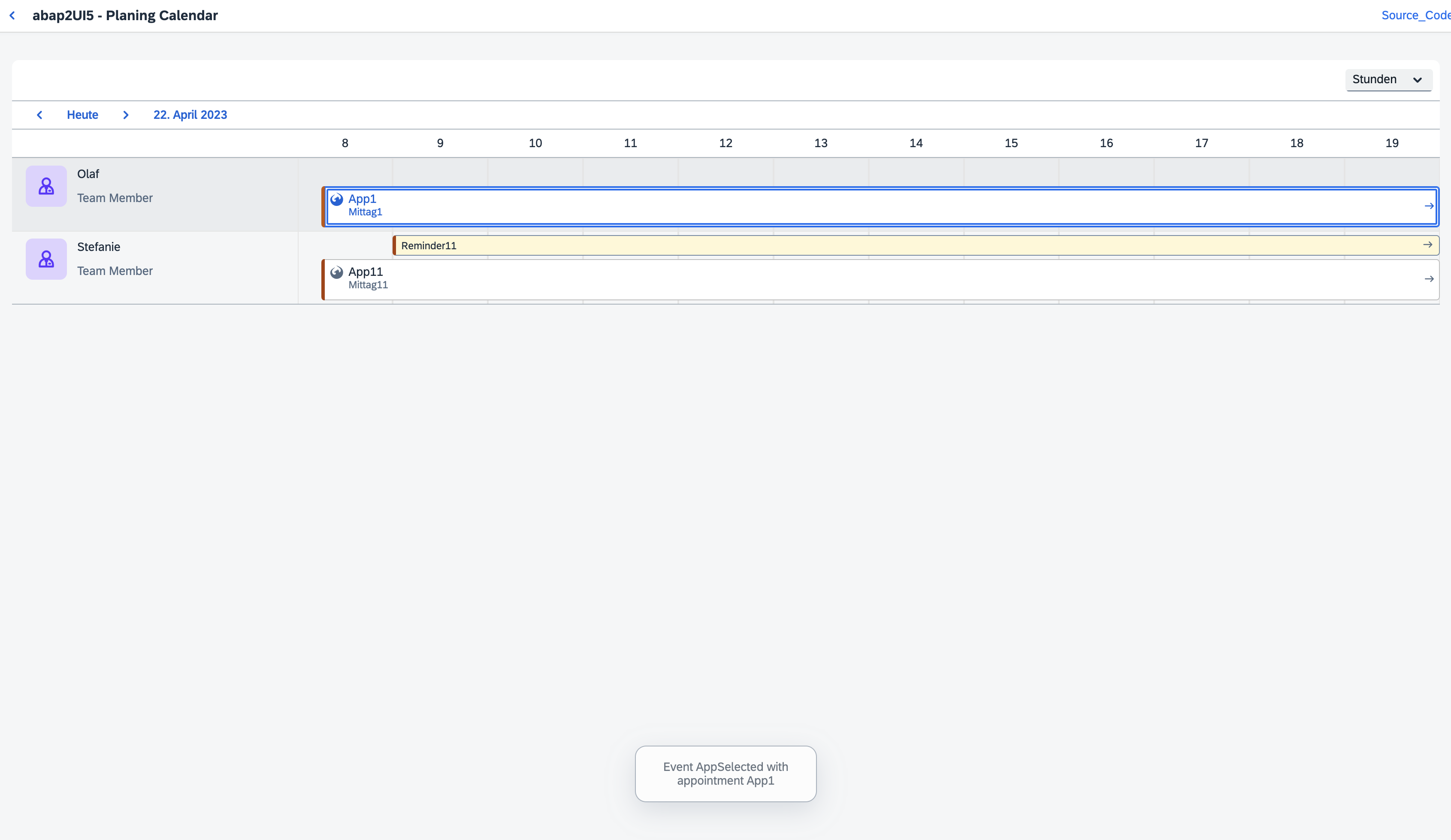Planing Calendar Event appointmentselect · Issue #451 · abap2UI5/abap2UI5 · GitHub
