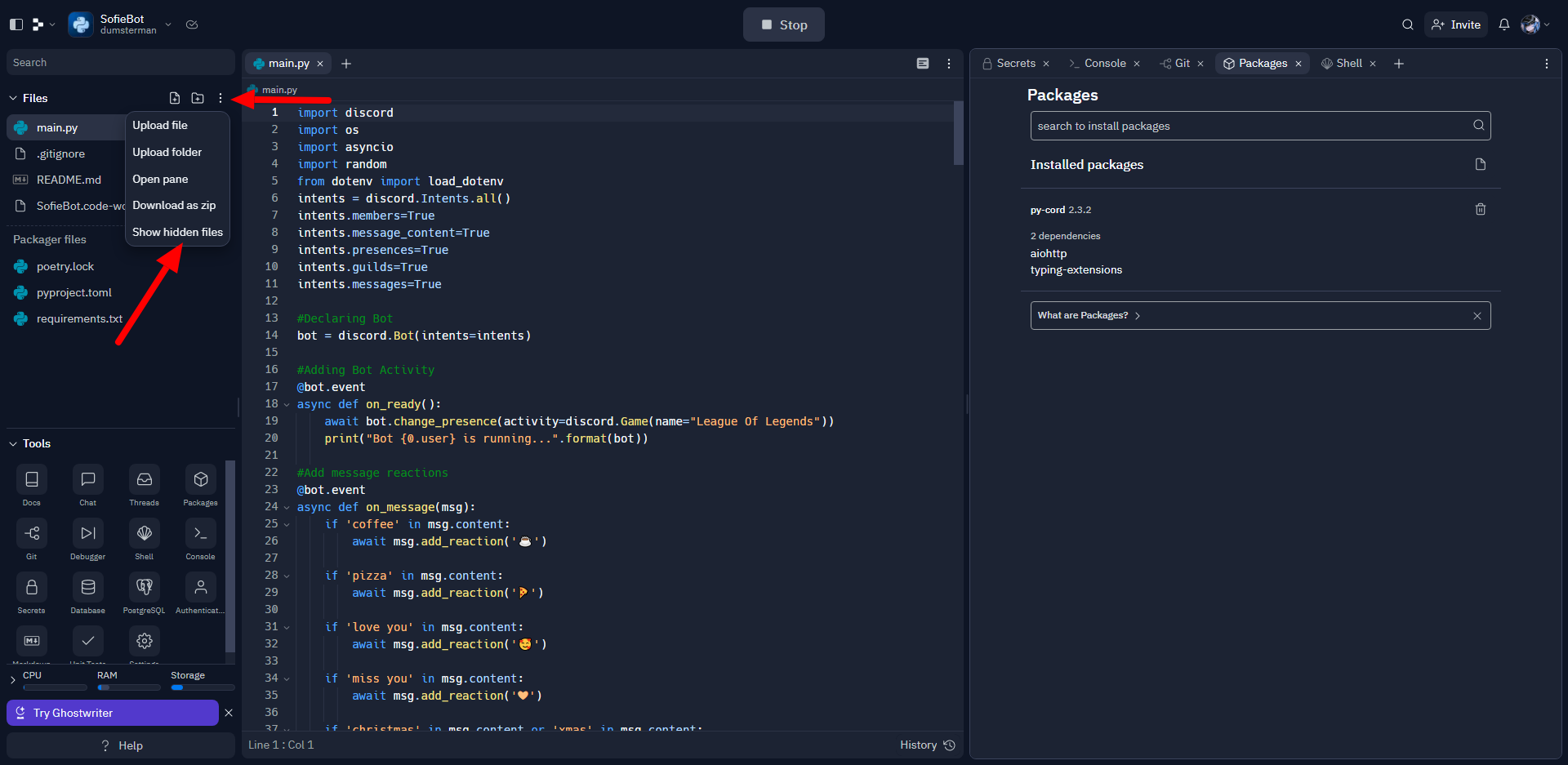 Github Skylerhere Sofiebot A Multipurpose Bot For Your Discord Servers