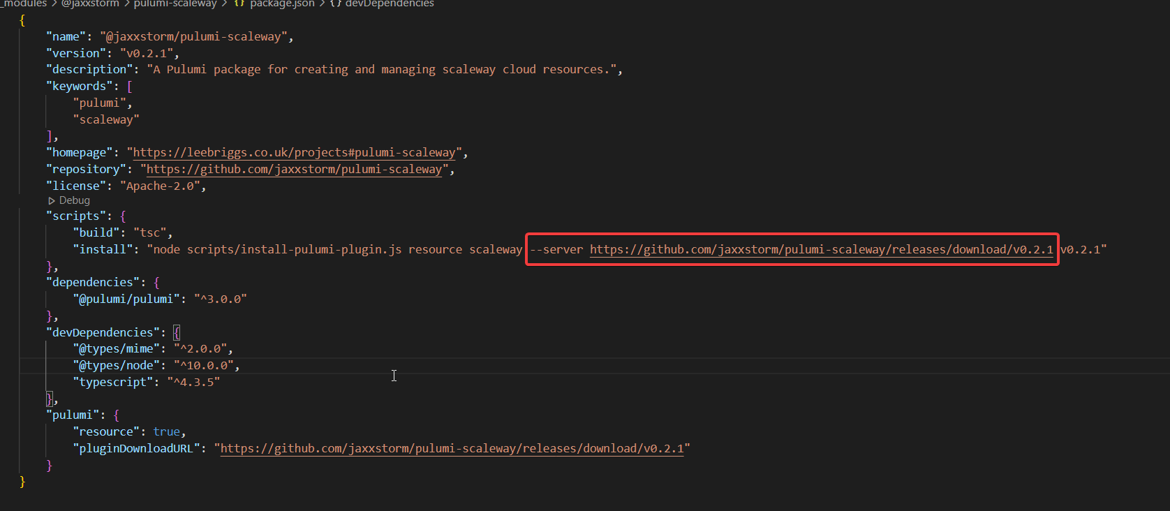 Make it possible to create custom pulumi packages without manual workarounds · Issue #9606 ...
