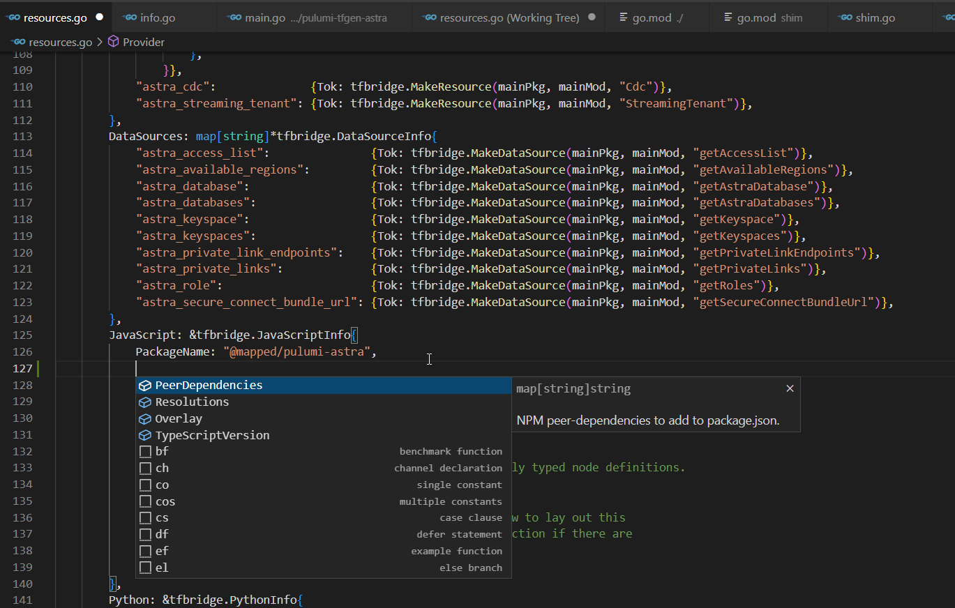 Make it possible to create custom pulumi packages without manual workarounds · Issue #9606 ...
