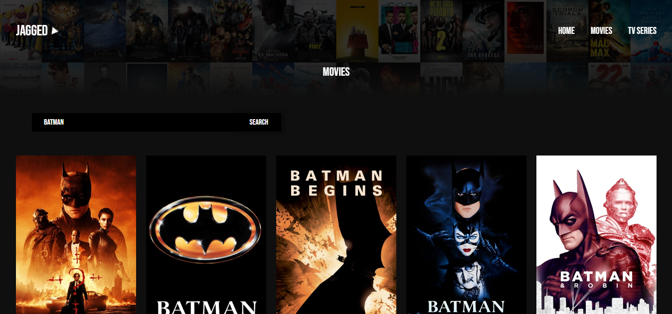 GitHub - jwinbush/movie: Movie website built with React.js and TMDB's API
