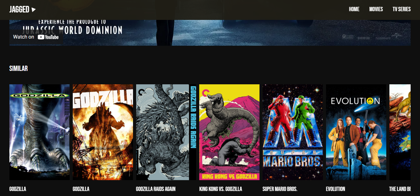 GitHub - jwinbush/movie: Movie website built with React.js and TMDB's API