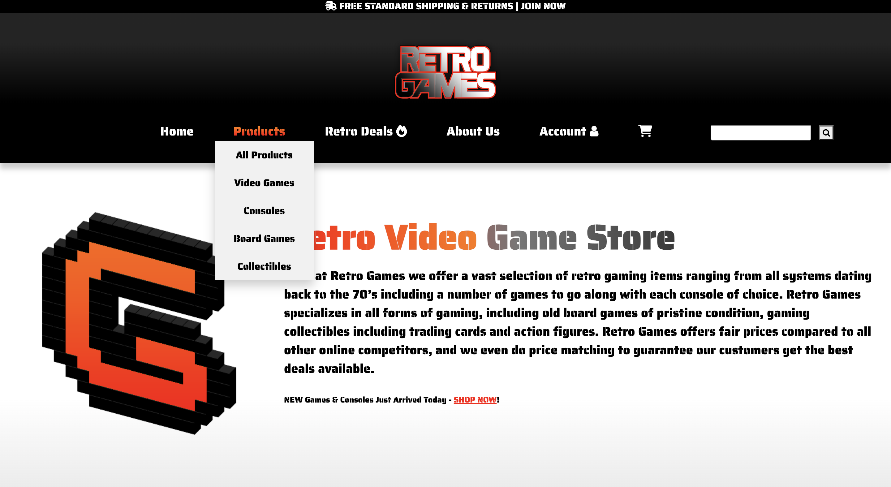 GitHub - jwinbush/RetroGames: Gaming Ecommerce Website | PHP - PhpMyAdmin