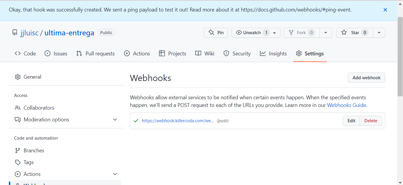 GitHub - jjluisc/ultima-entrega
