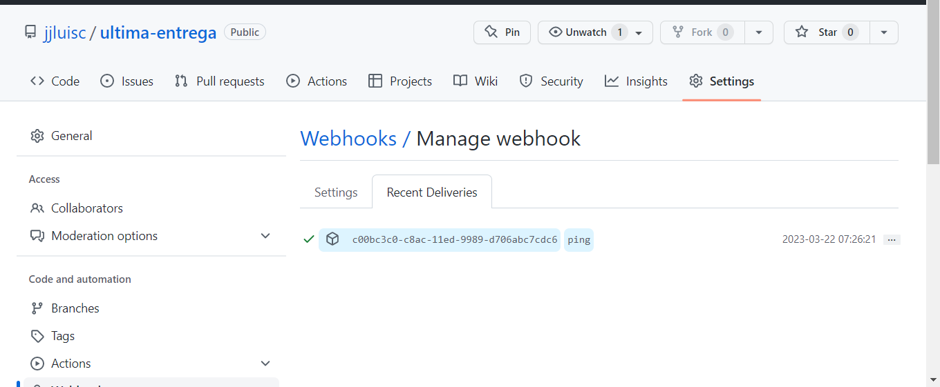 GitHub - jjluisc/ultima-entrega