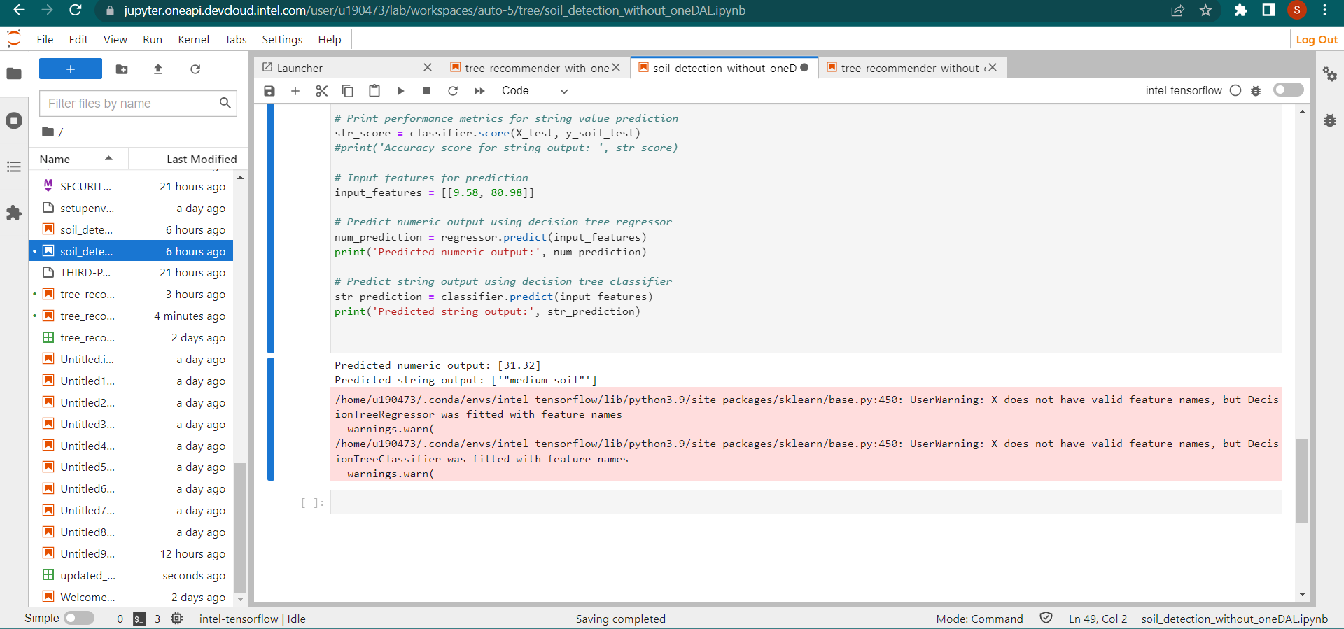 Github Vidhyavasan07 Curb Deforestation Using Oneapi