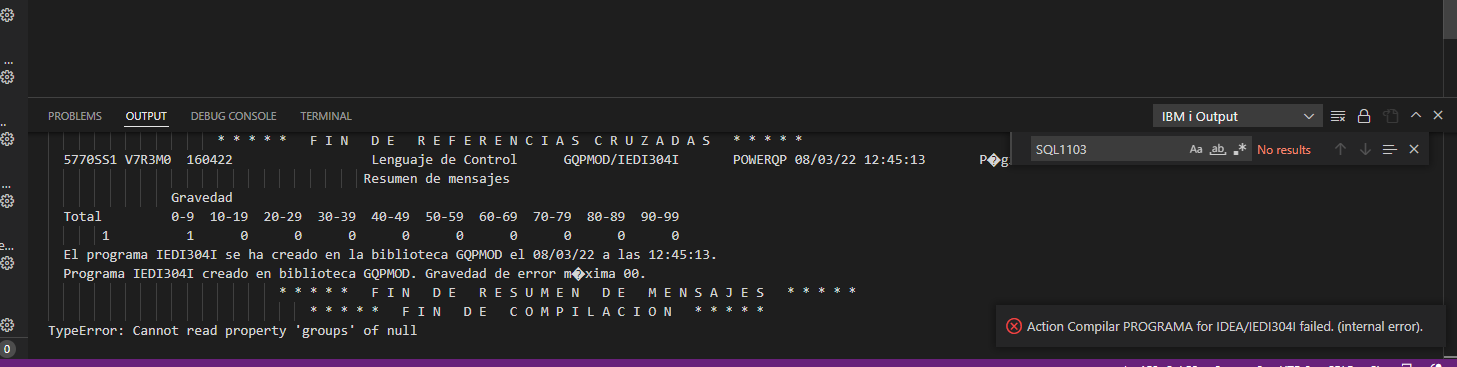 It Always Tells Me That The Compilation Has Failed And It Is False · Issue 580 · Codefori