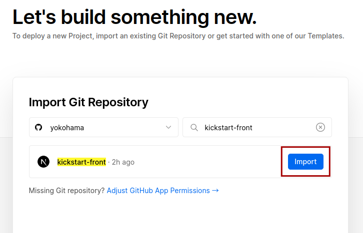 GitHub - yokohama/kickstart-front