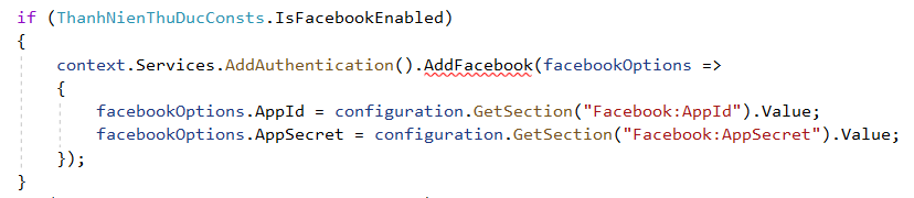Support facebook login · Issue #1885 · abpframework/abp · GitHub
