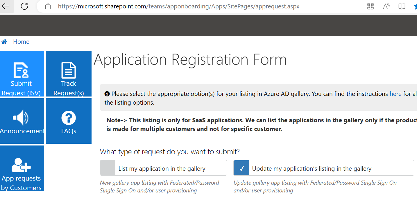 Update Infos In Integrate Viareport Europe With Azure Active Directory · Issue 108996 