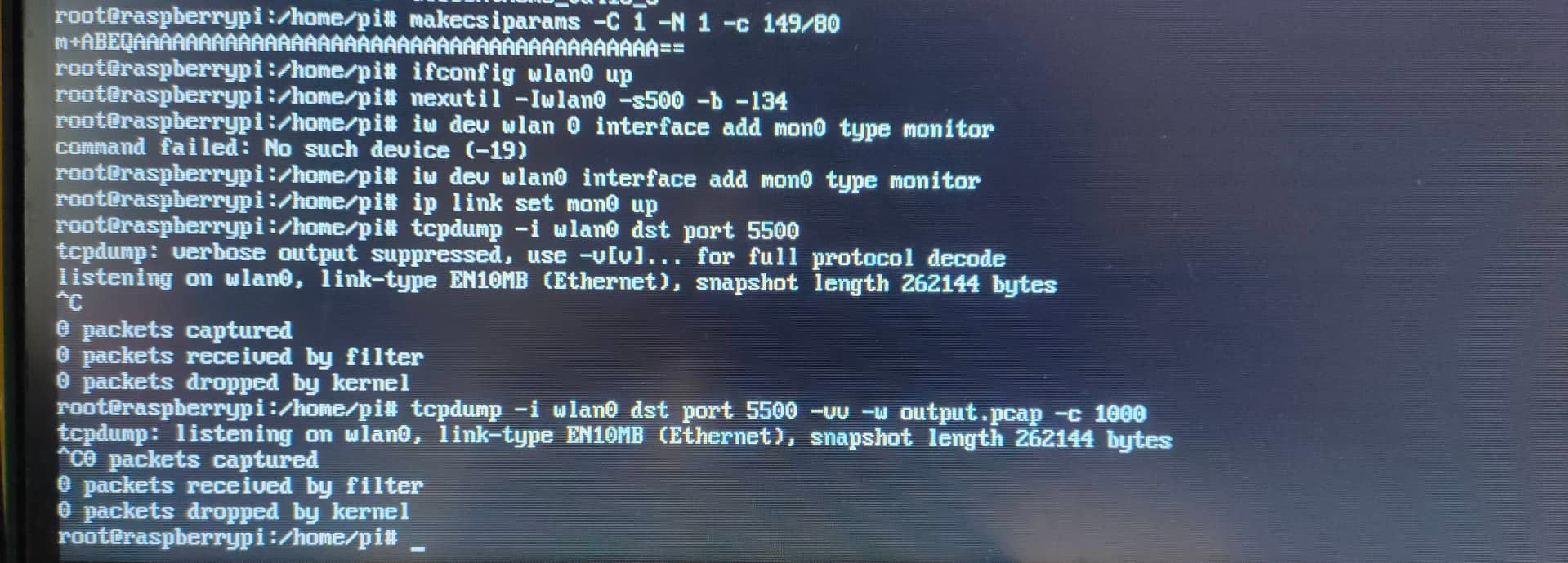 CSI patern changed after several times of collection on Pi 4 · Issue #280 · seemoo-lab/nexmon ...
