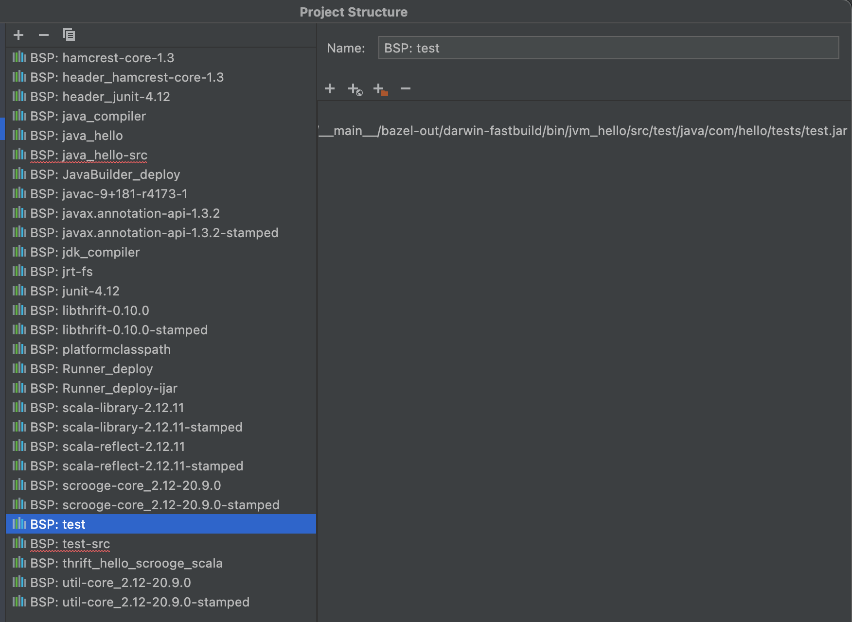 Imported targets are also visible as libraries · Issue #117 · JetBrains/bazel-bsp · GitHub