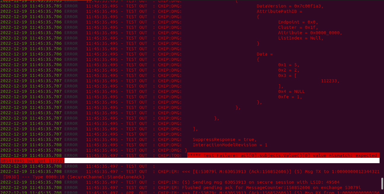 ACL-2.4 nodeId mismatch test run error · Issue #24133 · project-chip ...