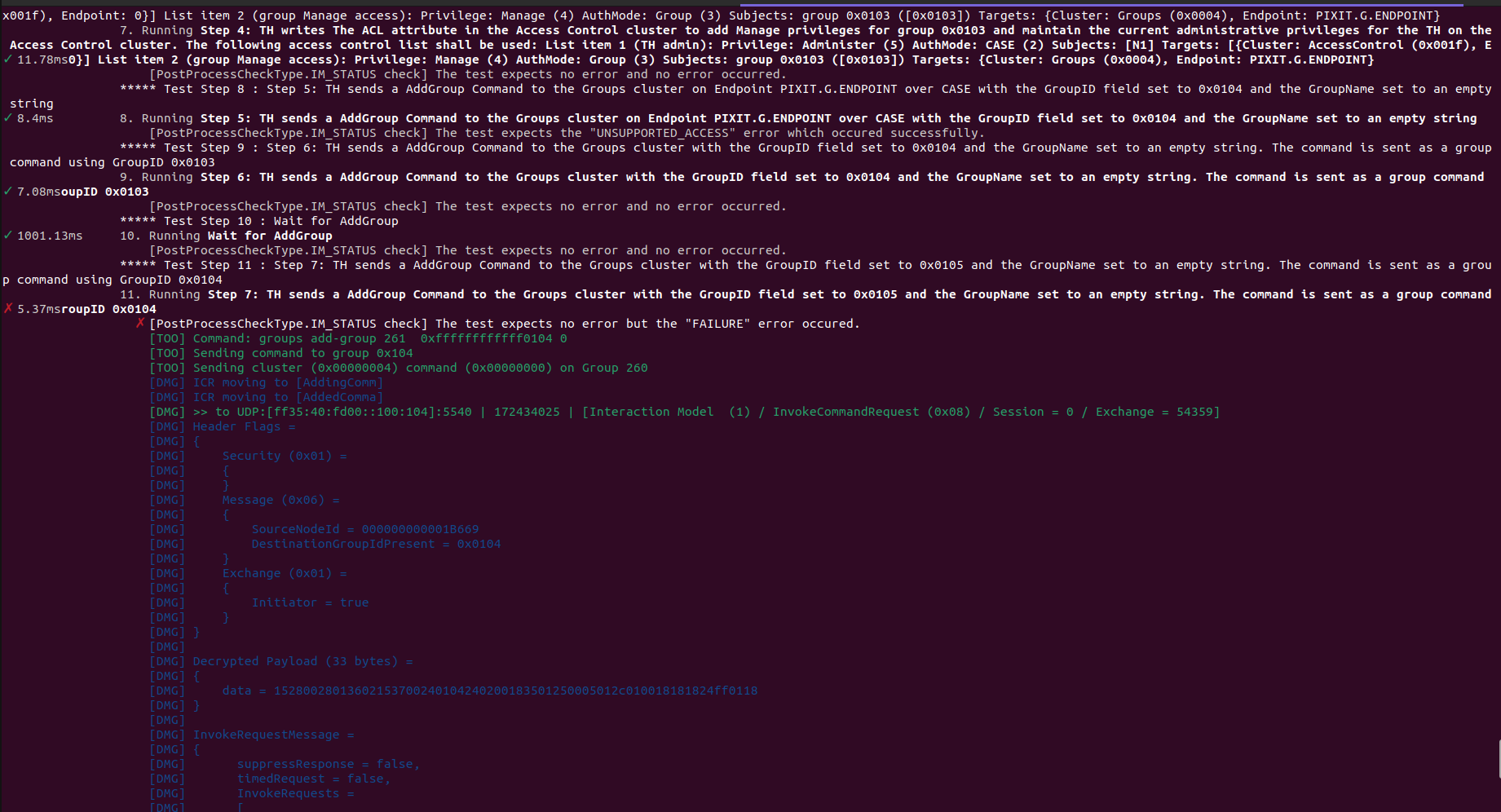 [Groups] TC-ACE-1.6 - `0x000000AC: Internal error` causes failure in YAML · Issue #27982 ...