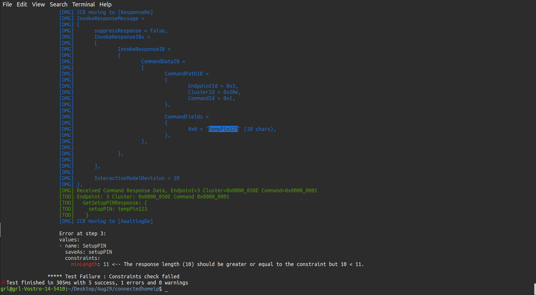 [ALOGIN_12_1] constraint error for SetupPIN field of GetSetupPINResponse command. · Issue #28992 ...