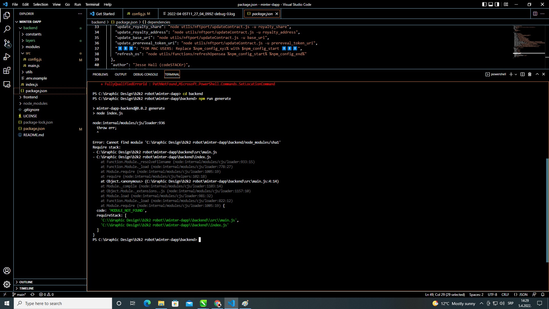 npm run generate Issue · Issue #1040 · HashLips/hashlips_art_engine · GitHub