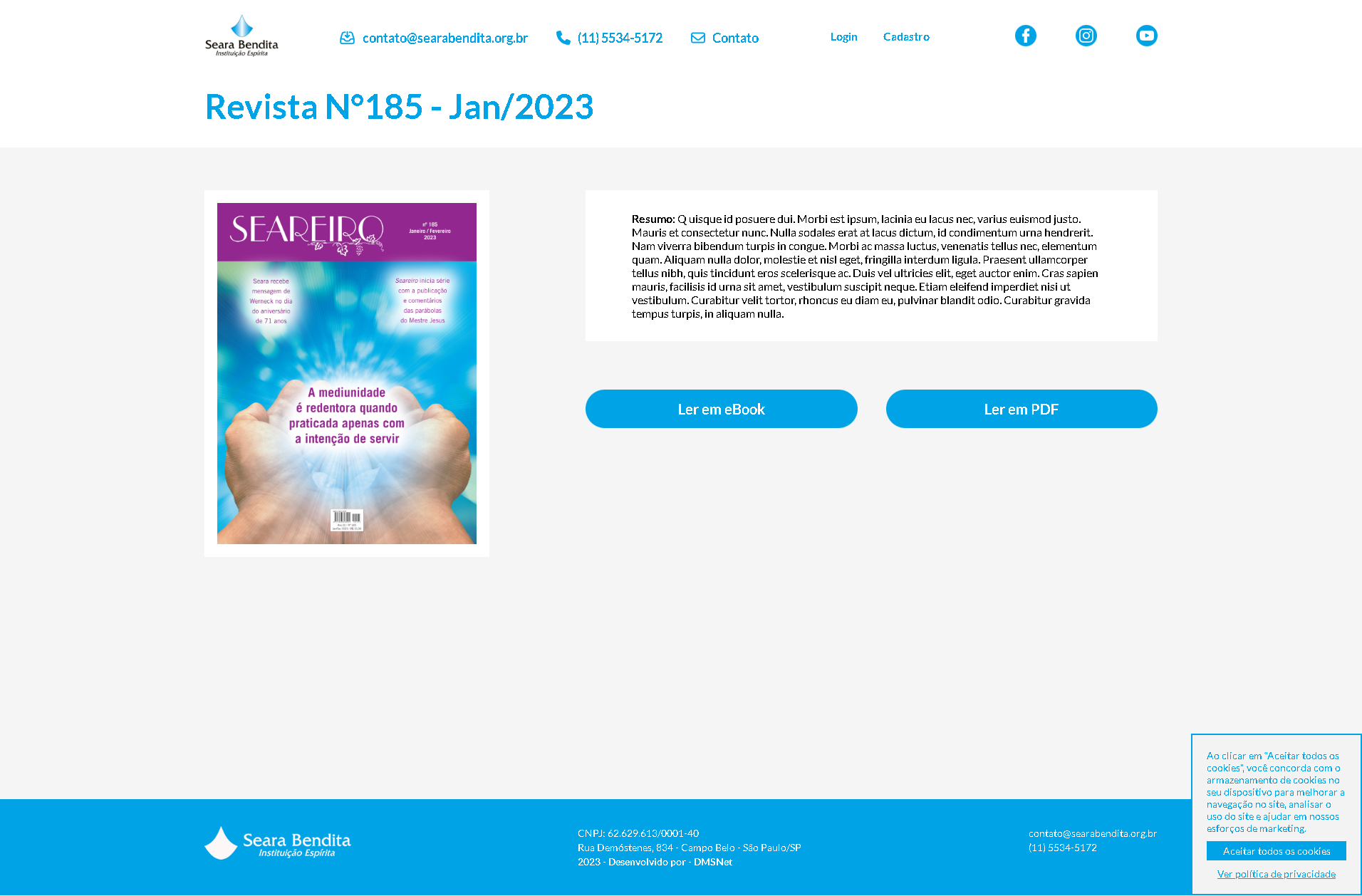 GitHub - guilhermereis1k/revista-seareiro-website: Magazine assignature ...