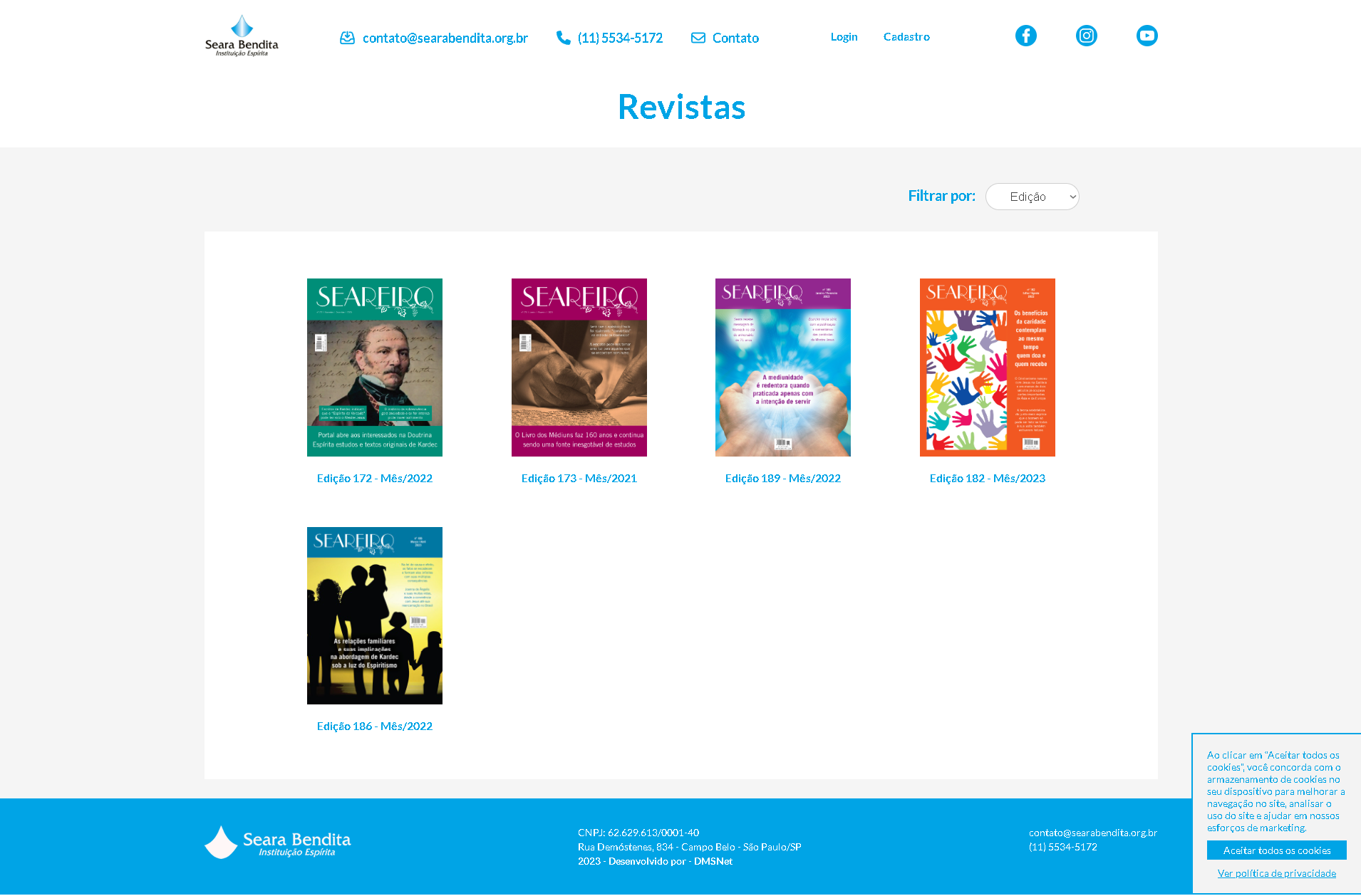 GitHub - guilhermereis1k/revista-seareiro-website: Magazine assignature ...