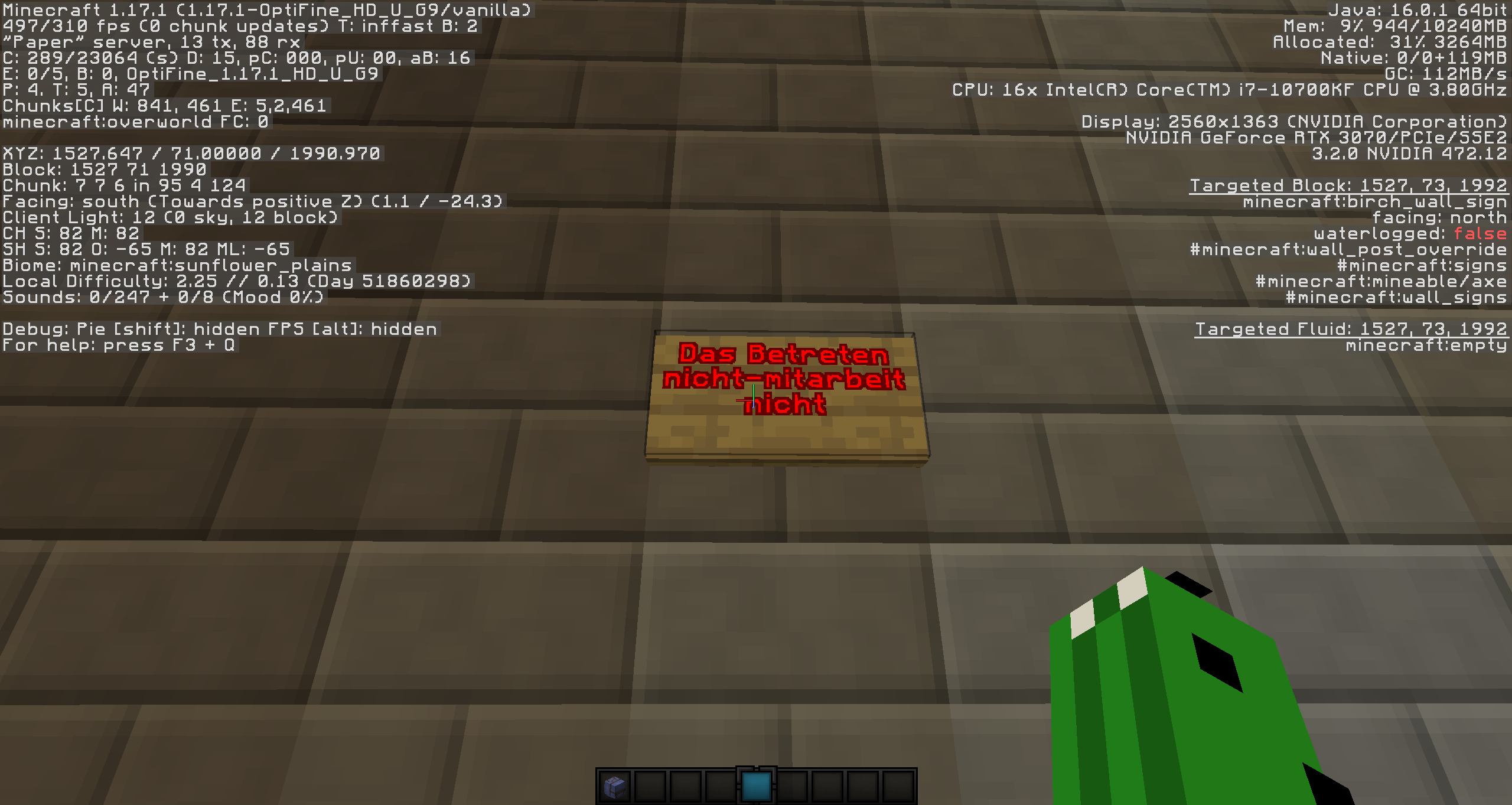 [Bug] Not all text on signs · Issue #6837 · sp614x/optifine · GitHub