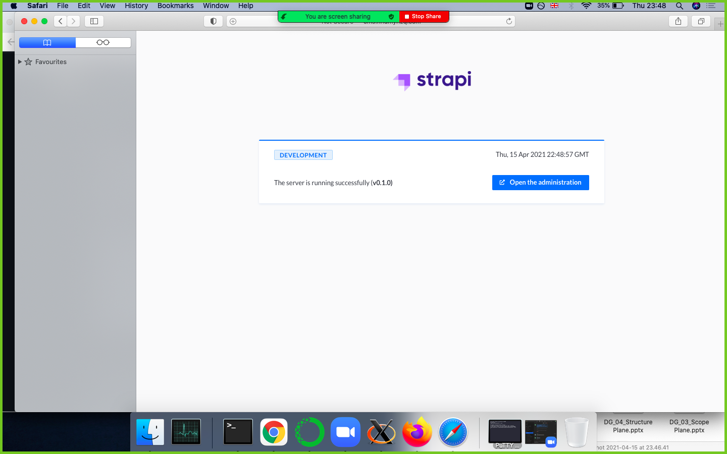 Primary domain redirects to Strapi Nginx Sub-domain · Issue #10054 · strapi/strapi · GitHub