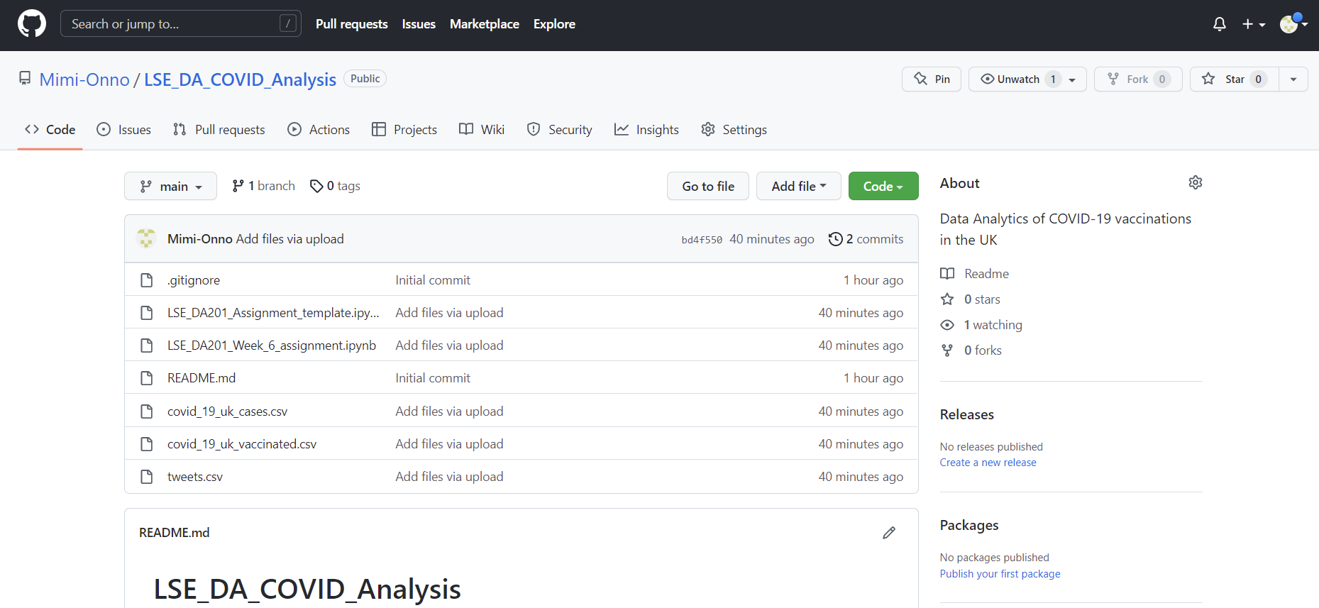 GitHub - Mimi-Onno/LSE_DA_COVID_Analysis: Data Analytics of COVID-19 vaccinations in the UK