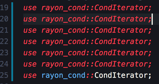 Uncommenting doesn't update syntax highlighting · Issue #3590 · rust ...