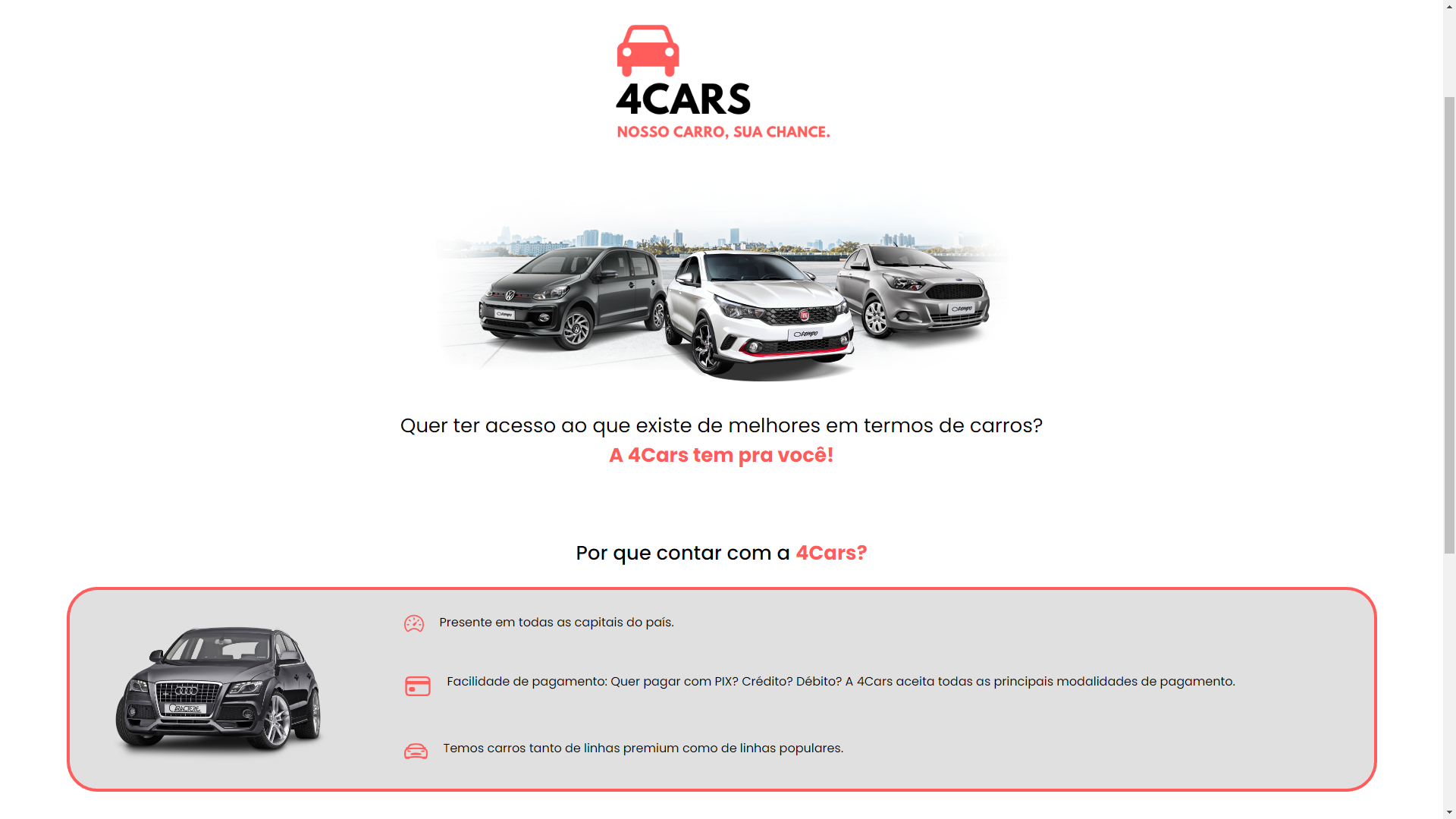 GitHub - JVResende/Landing-page-project: Responsive website with only ...