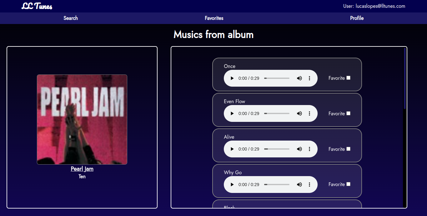 GitHub - lsplopes/LL-Tunes: Um App de musicas utilizando a API do Itunes e React com Context API ...