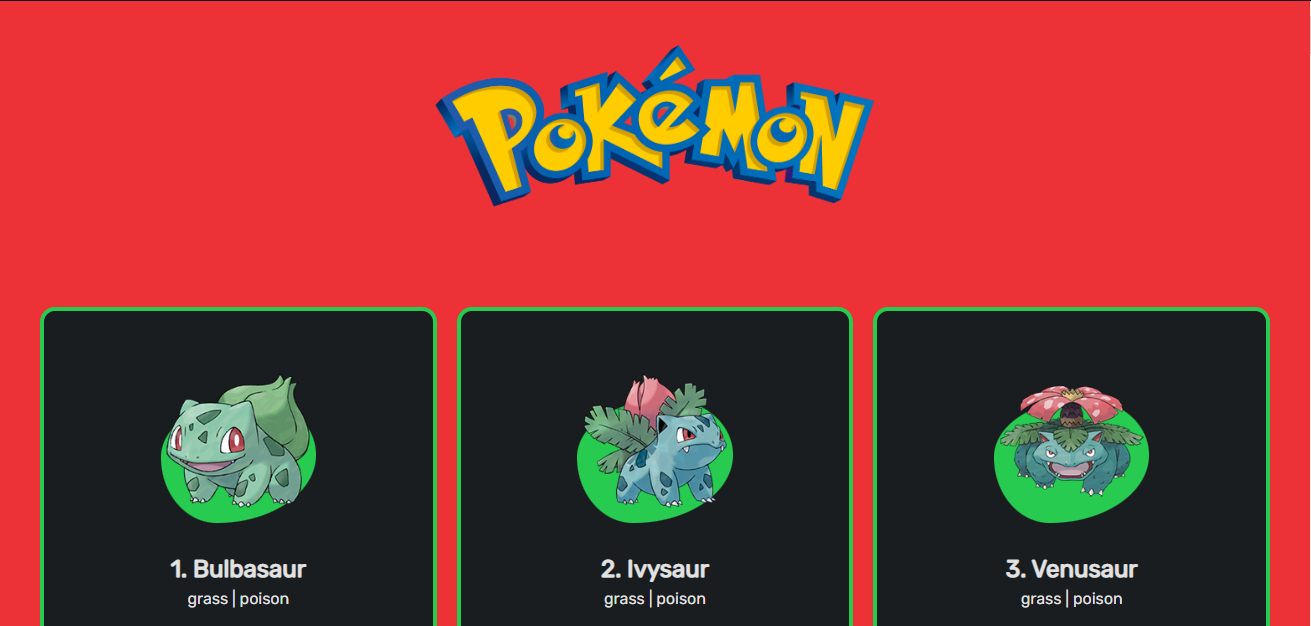 GitHub - ppbreno/Pokedex: Site que mostra os 150 primeiros pokémons ...