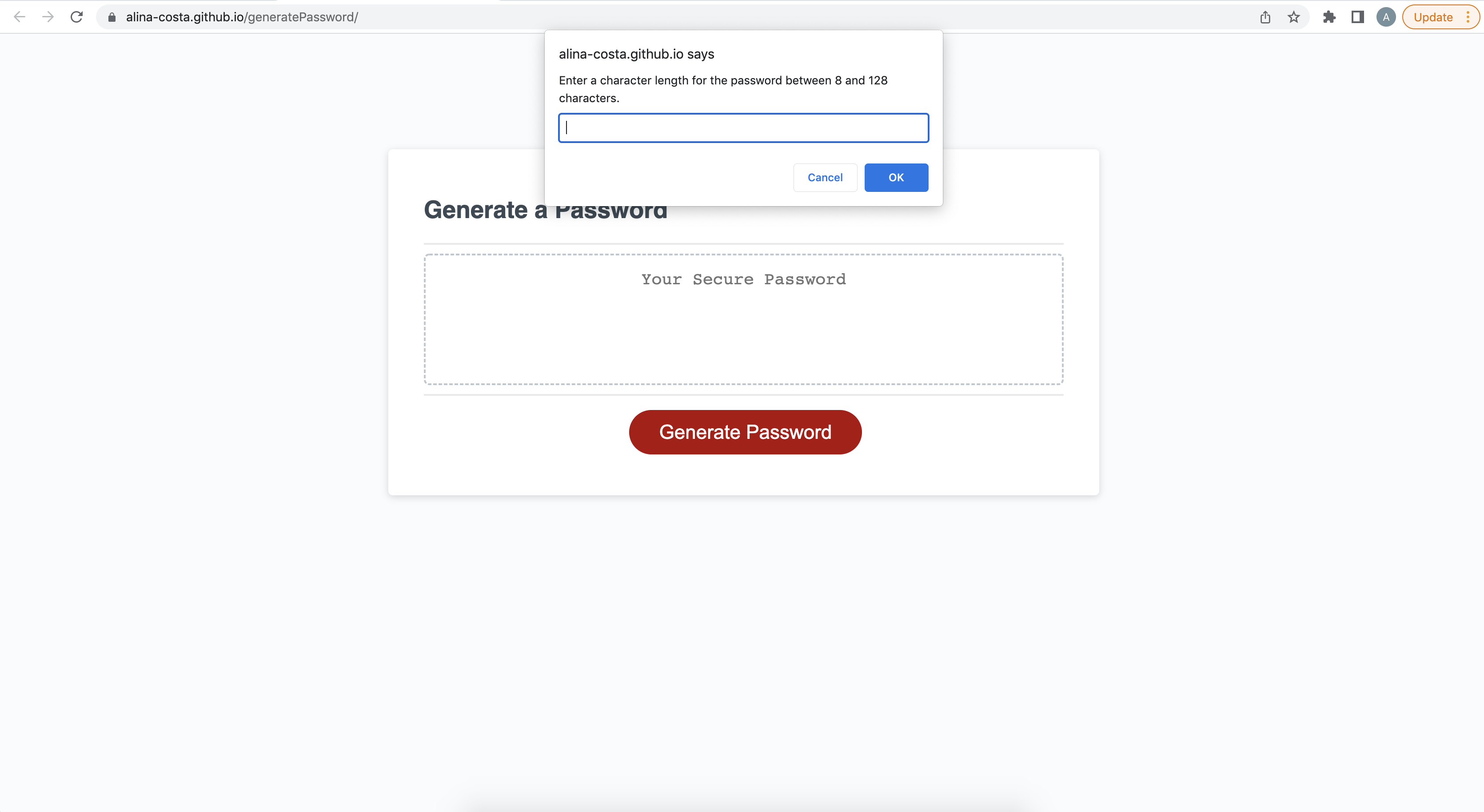 GitHub - alina-costa/generatePassword