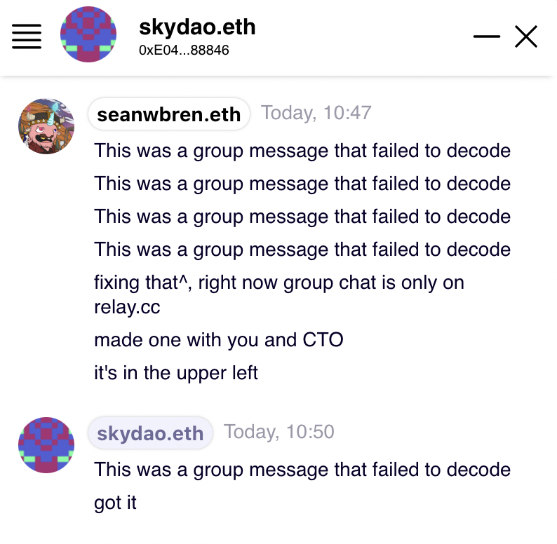 Messages in a conversation are not loading · Issue #60 · relaycc/receiver · GitHub