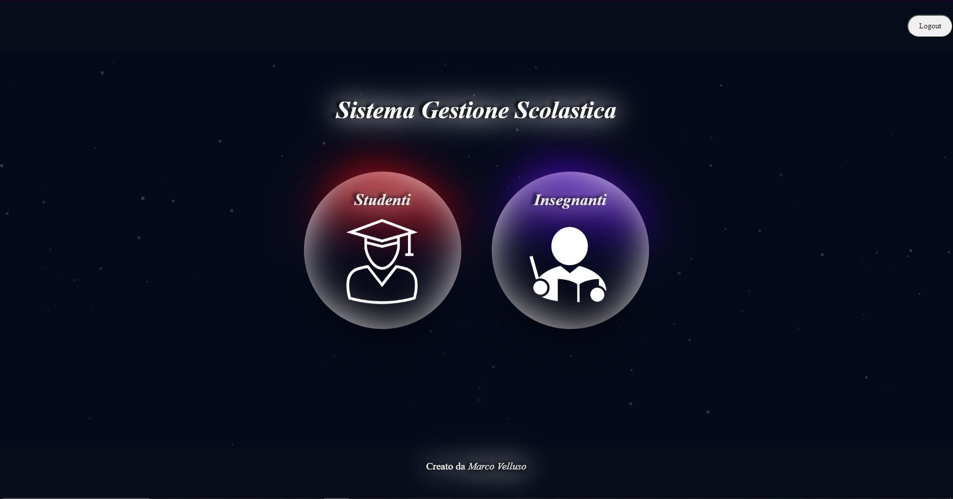GitHub - Velluso/SistemaGestioneScolastica: Applicazione Web in Java Spring Boot, HTML, CSS, JS ...