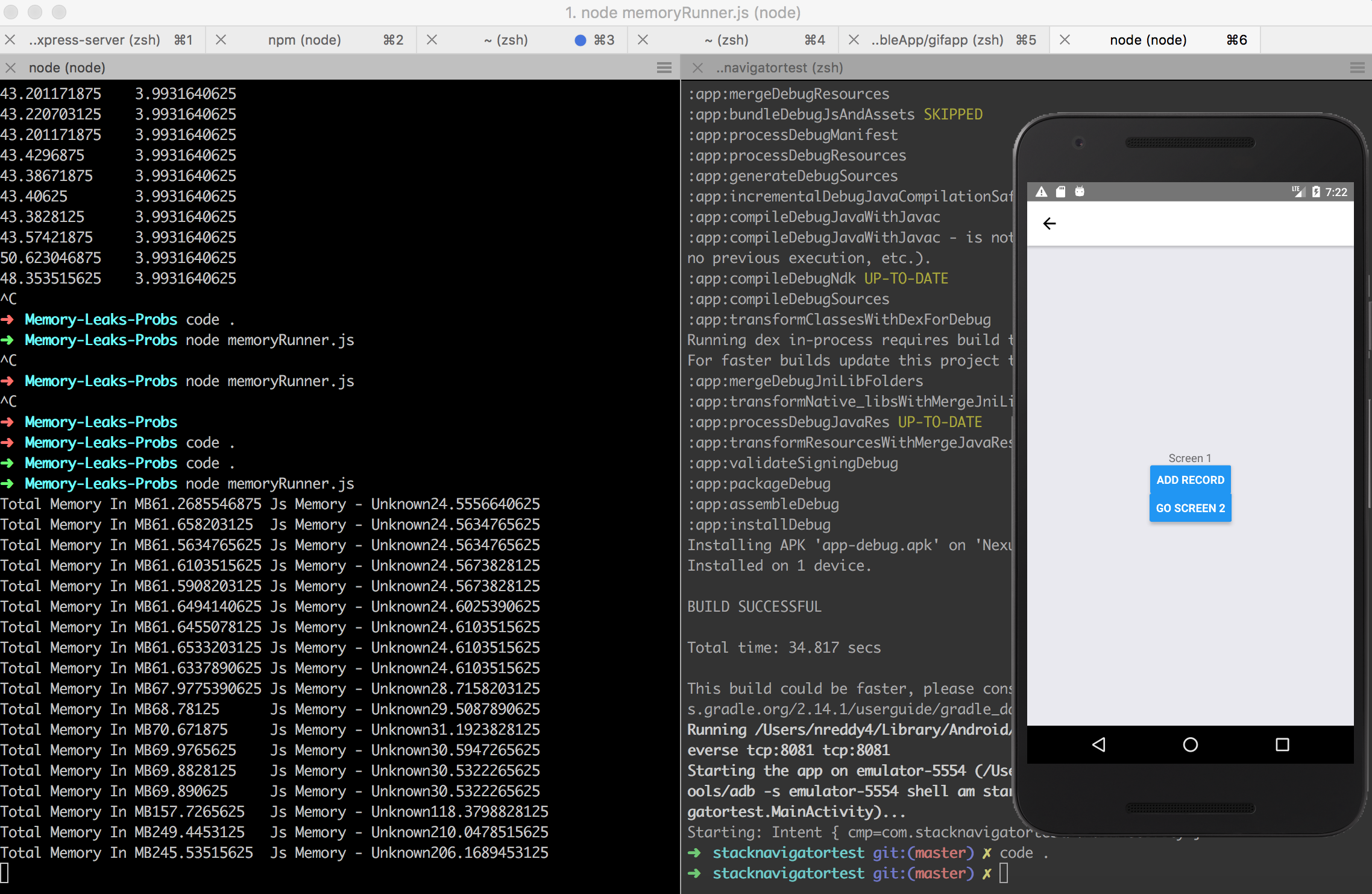 React Native - android - Memory is not released · Issue #20485 ...