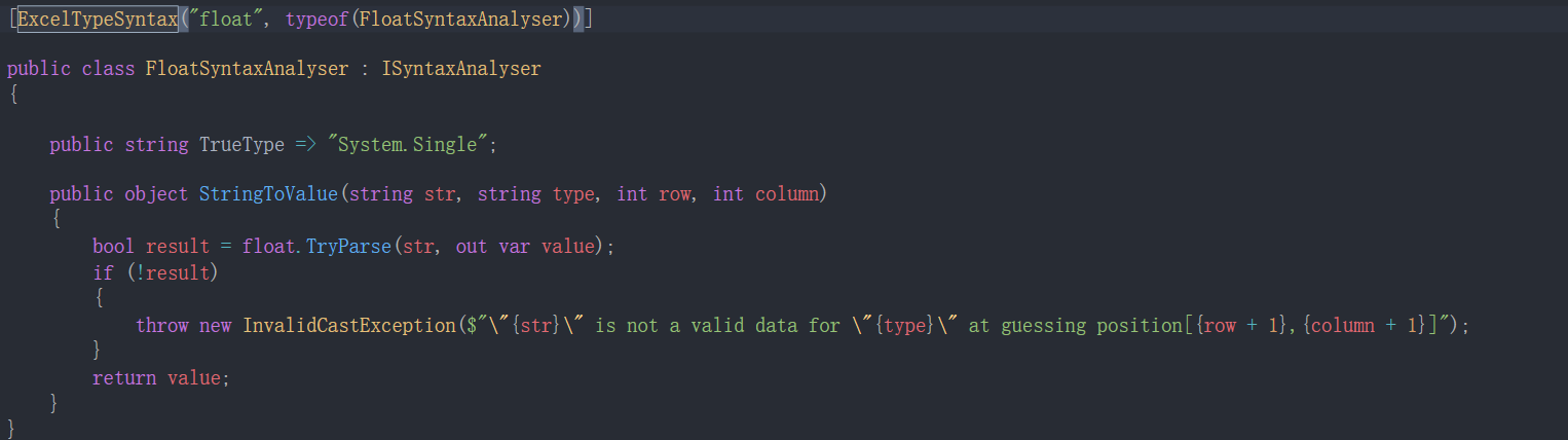 GitHub - yueh0607/Excel2CSharp: 较为新颖的直接生成数据代码的C#配表工具！！！