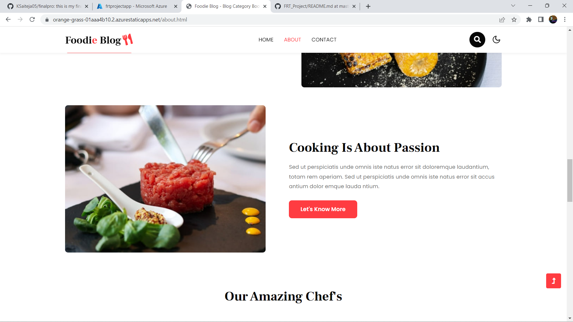 GitHub - KSaiteja05/finalpro: this is my final frt project