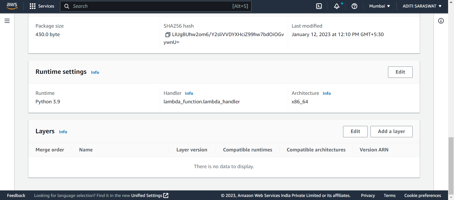 Github Itsaditisaraswataws Serverlessrestapi Serverless Rest Api Using Aws Lambda And Amazon