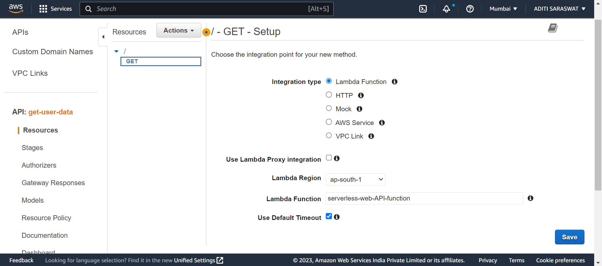 GitHub - itsAditiSaraswat/aws-serverlessRestAPI: Serverless REST API using AWS Lambda and Amazon ...