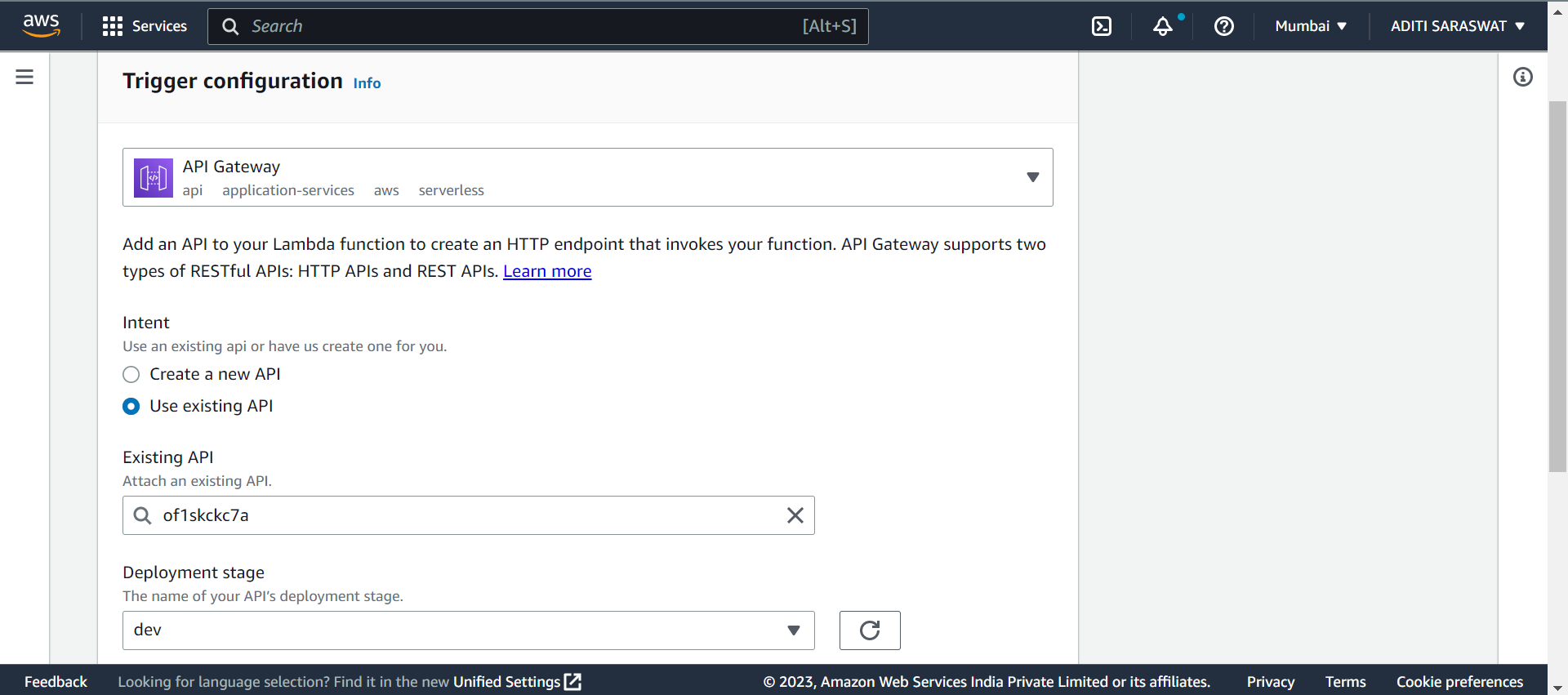 Github Itsaditisaraswataws Serverlessrestapi Serverless Rest Api Using Aws Lambda And Amazon