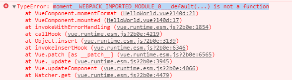 小白求助!!!externals了moment后报not A Function · Issue 5905 · Vuejsvue Cli · Github 1767