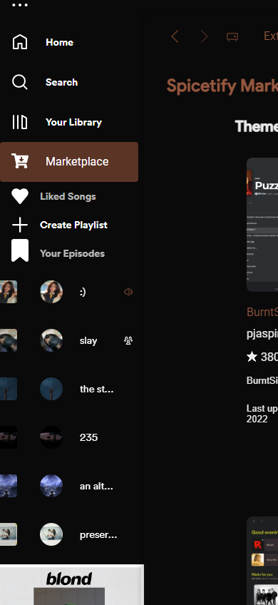 double sidebar icons · Issue #837 · spicetify/spicetify-themes · GitHub
