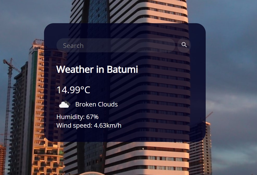 GitHub - iFoxtrot33/weatherapp: Weather application