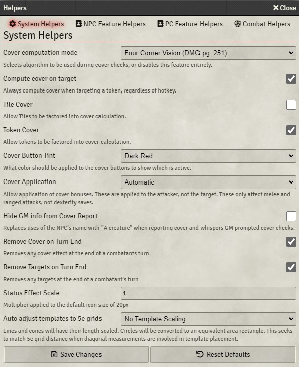 Cover computation does not apply selected cover from walls / tokens · Issue #269 · trioderegion ...