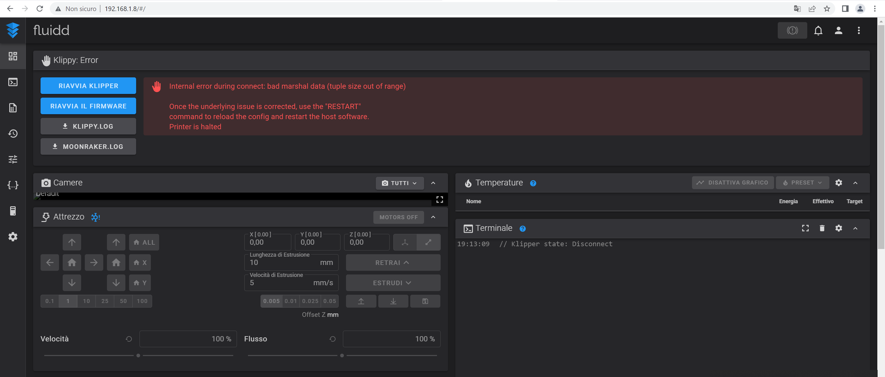 Problema · Issue 8 · Makerbase Mks Mks Pi · Github