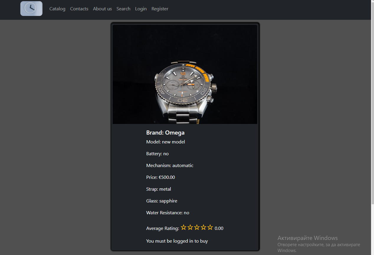 GitHub - igachev/WatchShop-SPA