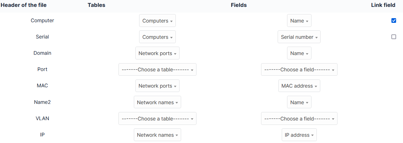 Unable to import network name during computer import · Issue #240 · pluginsGLPI/datainjection ...