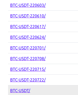 USDT futures klines missing · Issue #4 · hbdmapi/huobi_public_data · GitHub