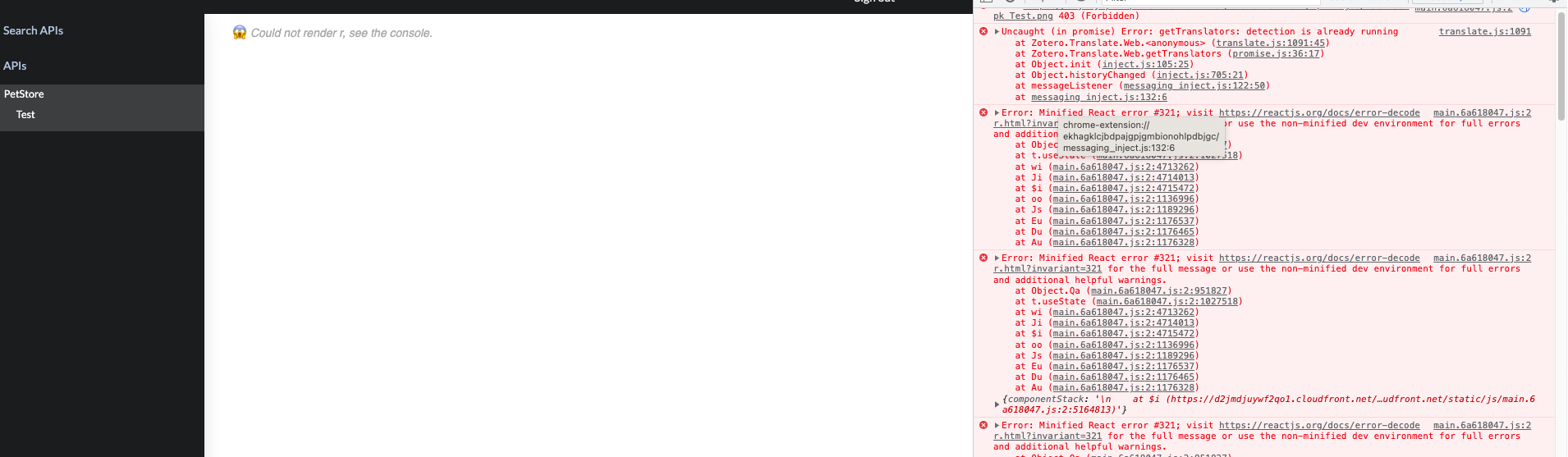 Error post deploy : API listing page · Issue #594 · awslabs/aws-api ...